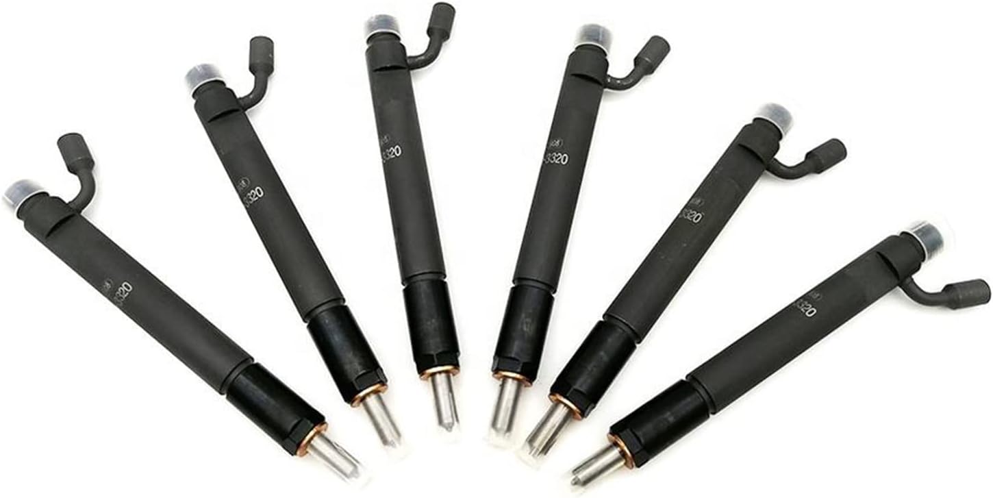 Amazon.com: 6Pcs Common Rail Fuel Injector 6743-11-3320 Compatible with ...