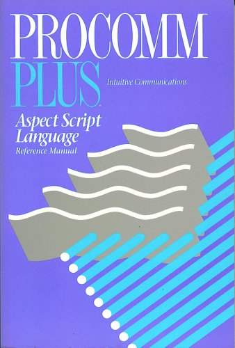 Procomm Plus: Aspect Script Language: Intuitive Communications: Amazon ...