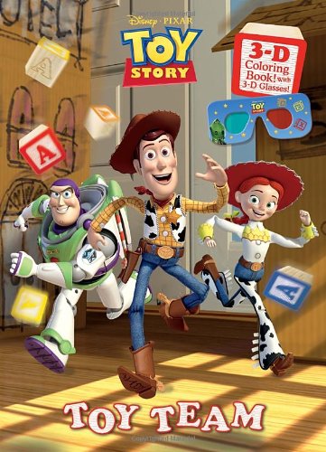 Toy Team: 3-D (Disney Pixar Toy Story) : Golden Books Publishing ...