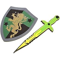 Amazon.com: PowerTRC Sword and Shield Play Set | Unique Sword and ...