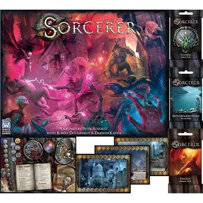 WISE WIZARD GAMES Sorcerer Card Game Bundle: Base Barbados | Ubuy