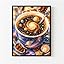 IRISH COFFEE DRINKS Framed Poster Print Bar Cafe Cave Home Room Wall ...