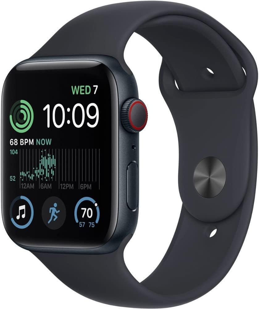 Amazon.com: Apple Watch SE (2nd Gen) (GPS + Cellular, 40mm) - Midnight ...