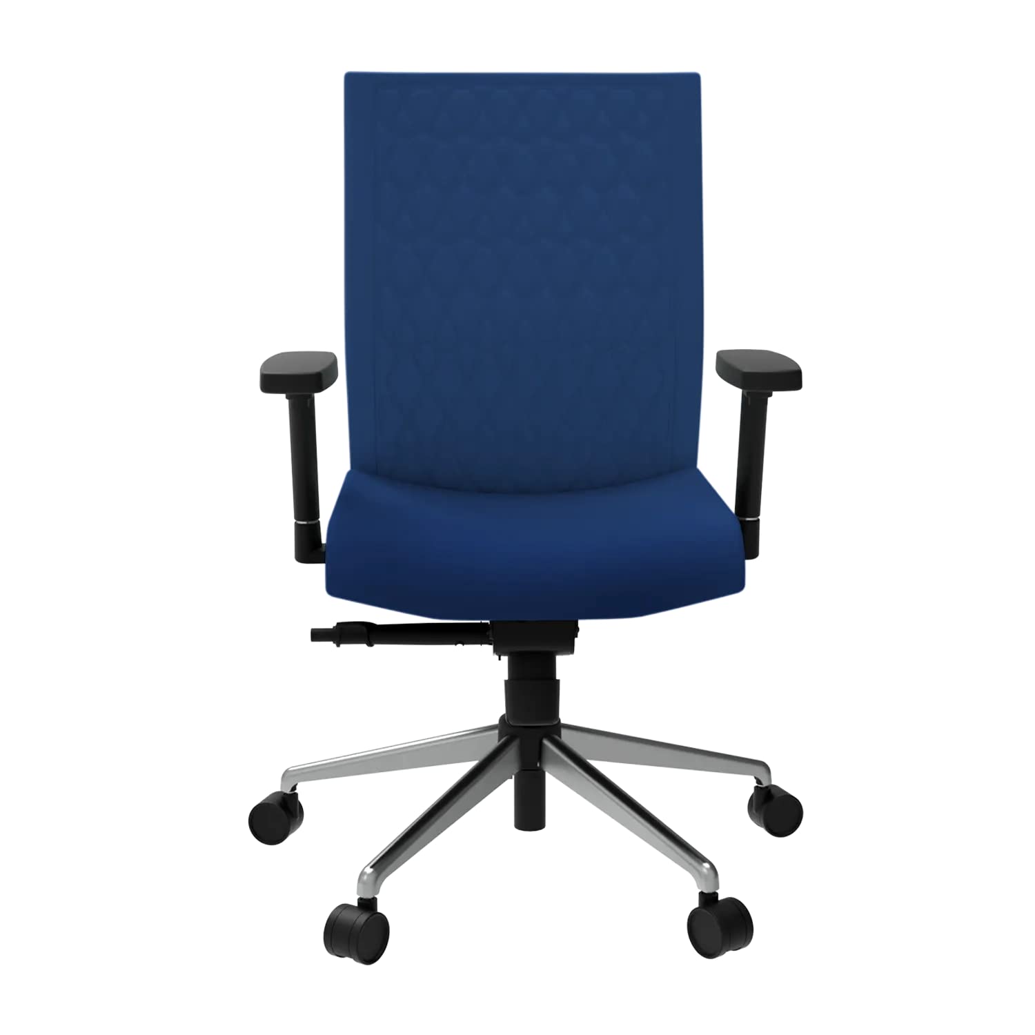 GODREJ INTERIO Prime Full Back Chair, Knitted Fabric, Office Adjustable ...