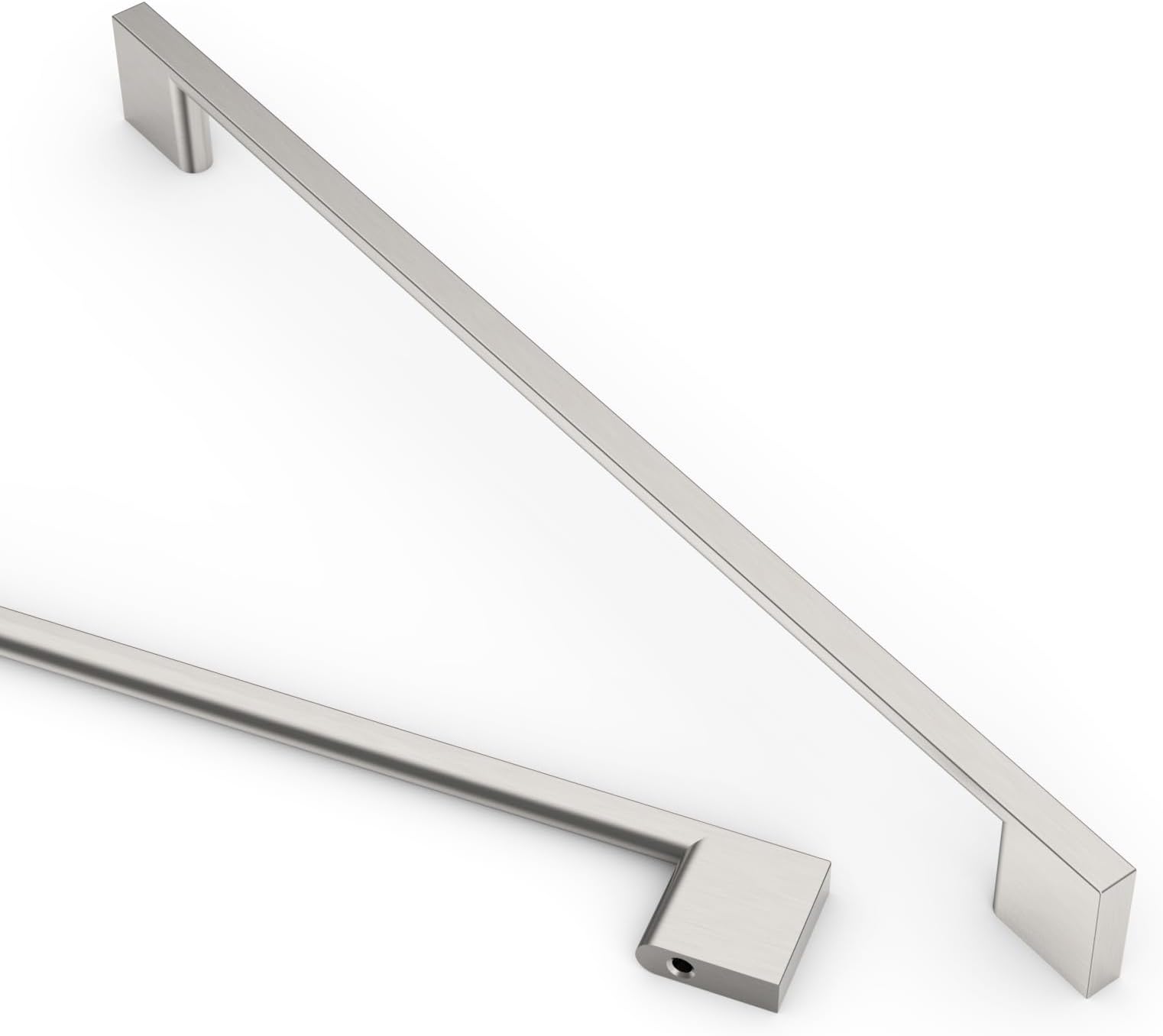 Asidrama 10 Pack 10 Inch(256mm) Brushed Satin Nickel Kitchen Cabinet ...