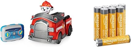 Paw Patrol, Marshall Remote Control Fire Truck with 2-Way Steering, for ...