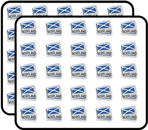 Amazon.com: QQSD Scotland Flag Sticker Scottish Decal in Multiple Sizes ...