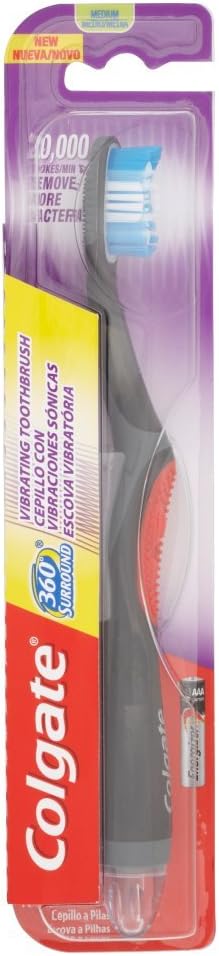 New Colgate 360 Surround Sonic Power Battery Powered Vibrating ...