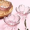 Amazon.com | 4 Pack Sakura Sauce Dishes Set, Pink Cherry Flower Crystal ...