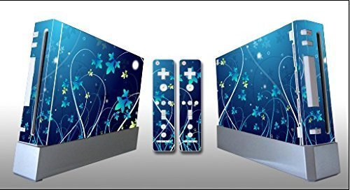 Amazon.com: Night Grass Vinyl Decal Skin for Nintendo WII Console ...