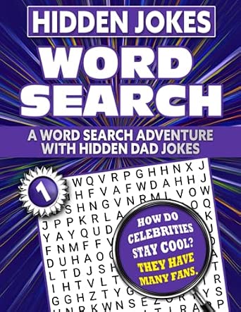 Hidden Jokes Word Search: A Word Search Adventure with Hidden Dad Jokes ...