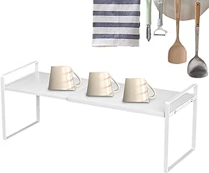 Kitchen Countertop Shelf, Expandable Microwave Countertop, Adjustable ...