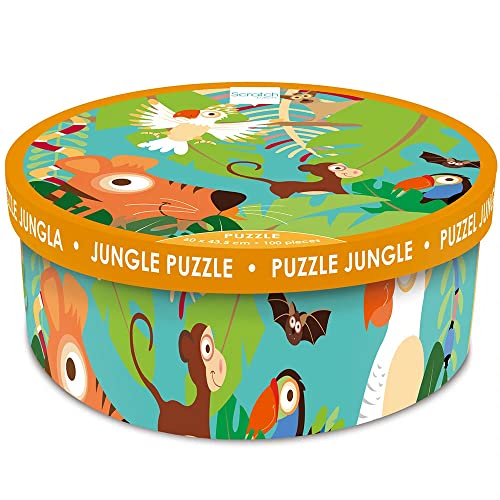 SCRATCH 276181120 Jungle Jigsaw Puzzle for Children Aged 5 and Above ...