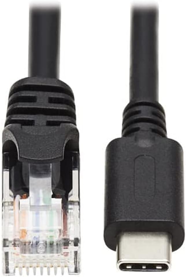 Amazon.com: Tripp Lite USB-C to RJ45 Serial Rollover Cable (M/M ...