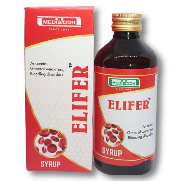 Buy Medisiddh Elifer Syrup | Aneamia | General weakness | Bleeding ...