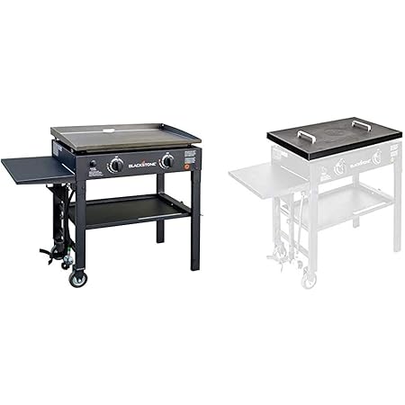 Amazon.com: Blackstone 1924 28 Inch Camp Gas Griddle with Hard Cover ...