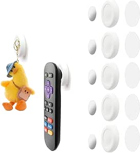 Amazon.com: WNJ 5PCS Magnetic Hooks Remote Control Holder Wall Mount ...