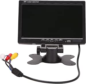 HUIDYSM 12V-24V 7 Inch TFT LCD Color HD Monitor for Car CCTV Reverse ...