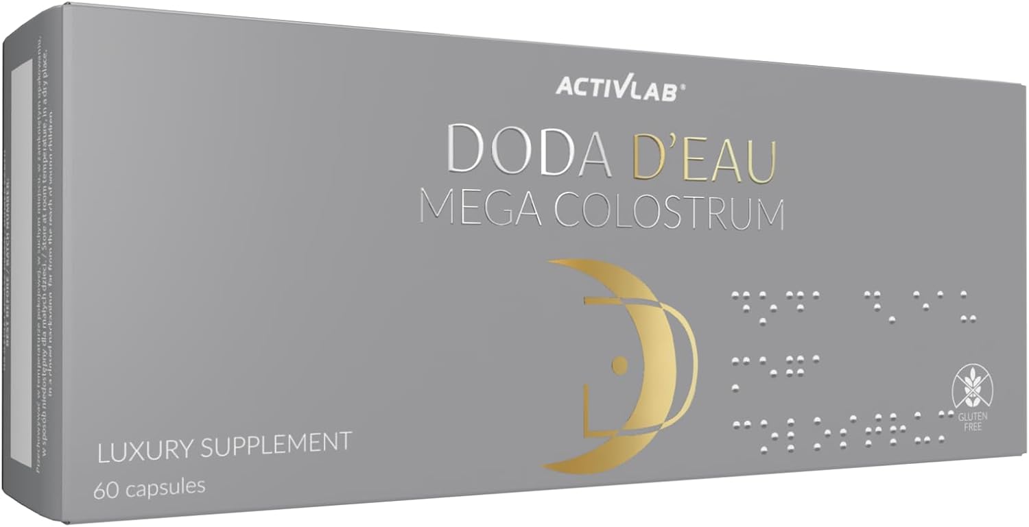 Activlab DODA D'eau Mega Colostrum, 60 Capsules | Immune System ...