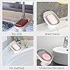Amazon.com: Bar Soap Dish Holder Self Draining Soap Holder with Suction ...