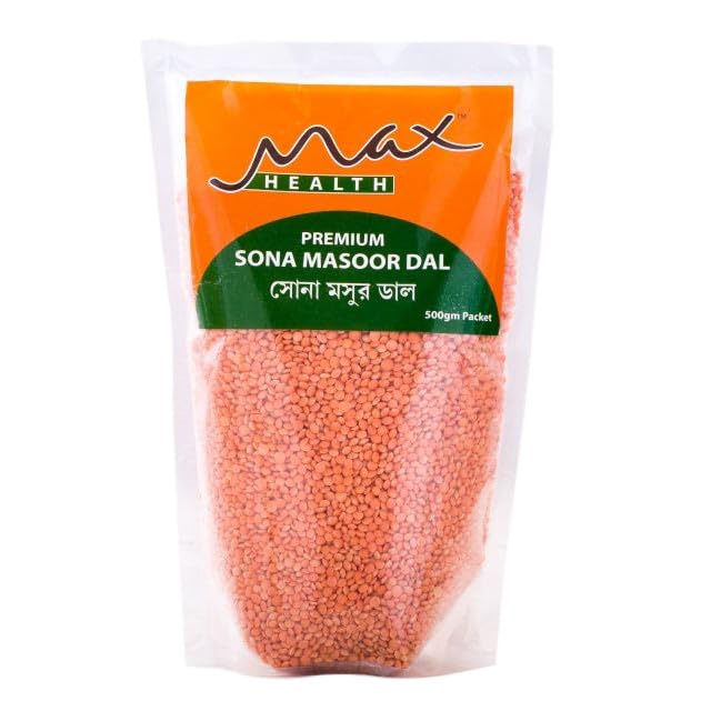 MAX HEALTH SONA MASOOR DAL 500 GRAMS PP : Amazon.in: Grocery & Gourmet ...