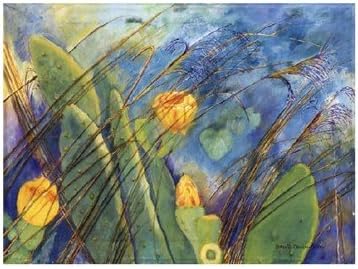 Amazon.com: Cactus by Hyacinth Manning 34.00X26.38. Art Poster Print ...