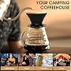 Amazon.com: Collapsible Pour over Coffee Maker, Reusable Brew Coffee ...