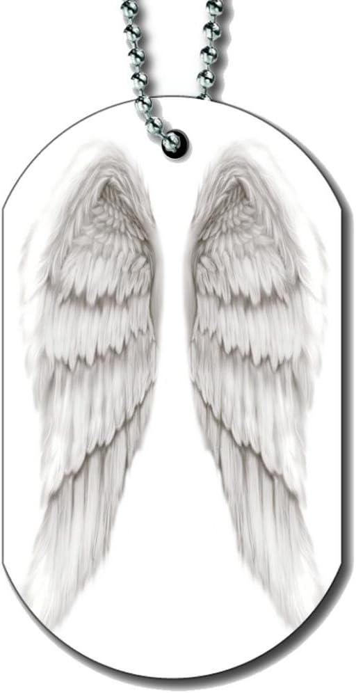 Amazon.com : Angel Wings - Dog Tag Necklace : Pet Supplies