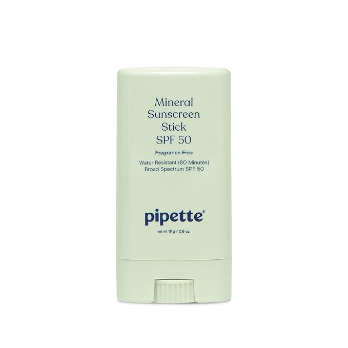 Amazon.com: Pipette Baby Mineral Sunscreen Stick SPF 50, Broad Spectrum ...