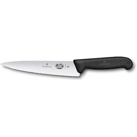 Victorinox Fibrox Pro 3-Piece Chef's Set, 10 Inch, Black