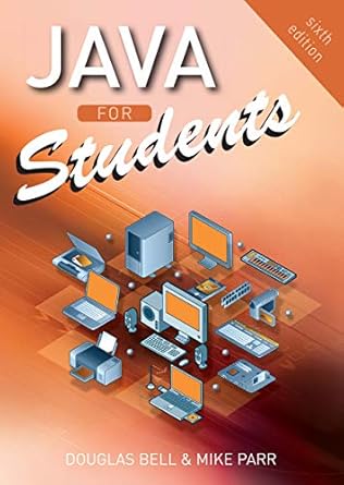 Java for Students eBook : Bell, Douglas, Parr, Mike: Amazon.in: Kindle ...