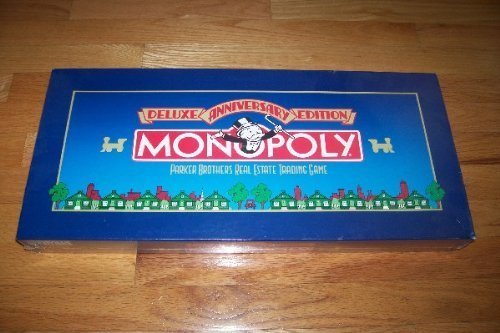 Buy Monopoly - Deluxe 50th Anniversary Edition by Monopoly Online at ...