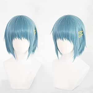 Amazon.co.jp: BBYMECO Sayaka Miki Cosplay Wig Cosplay Wig, Styling Comb ...