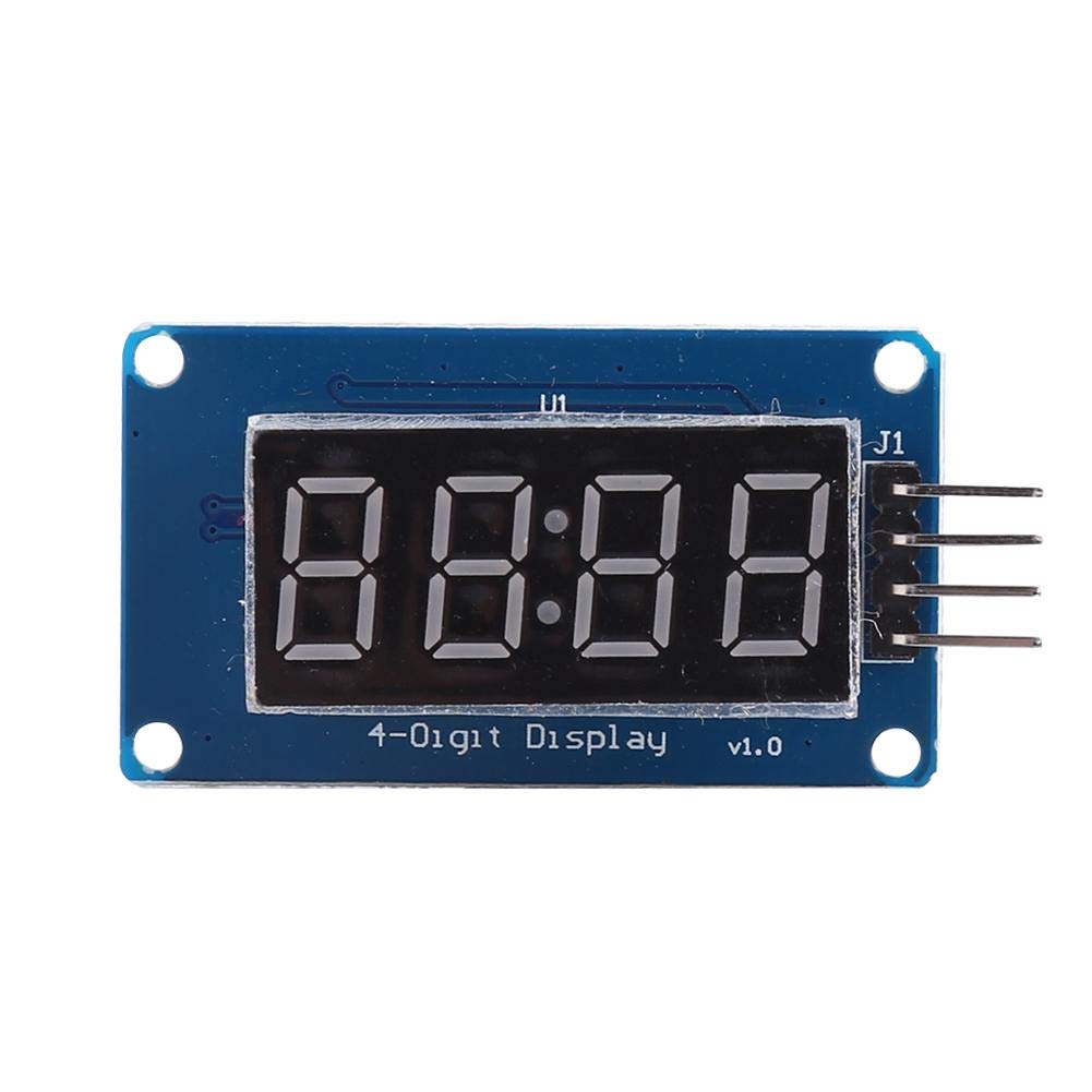 Hilitand LED Display Module, Red Light LED Digital Display, 4-Digit 7 ...
