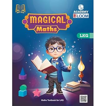 Buy PW Bloom Lower KG Magical Maths Maths Textbook with STICKER ACTIVITY -2024 | NEP 2020 ...