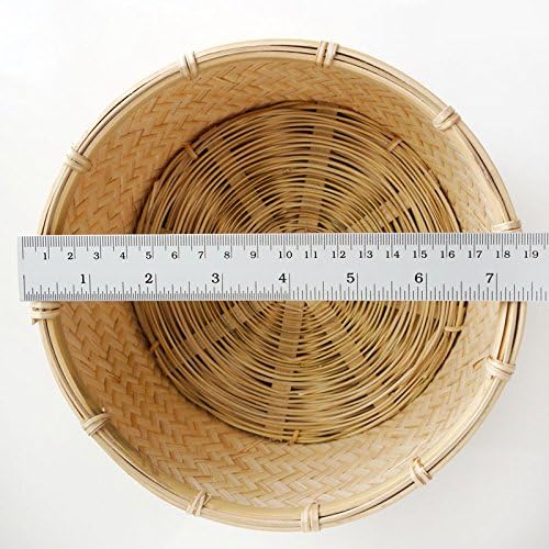 Exotic Elegance Sticky Rice Steamer Cooking Bamboo Basket for Insert in ...