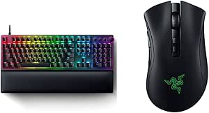 Razer Huntsman V2 Optical Gaming Keyboard + Razer Deathadder V2 Pro ...