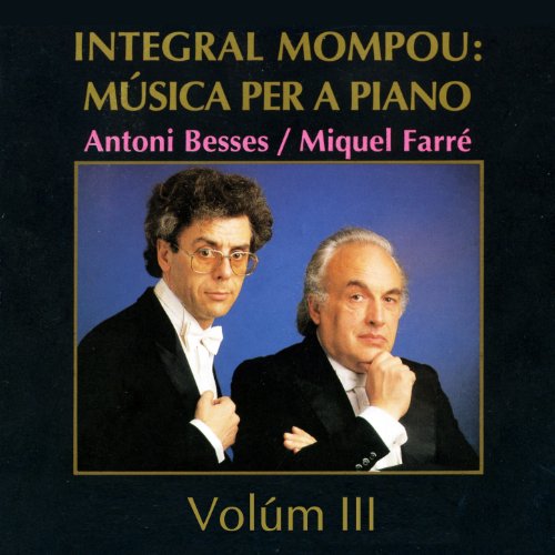 Amazon.com: Integral Mompou: Música per a Piano - Vol. III : Antoni ...