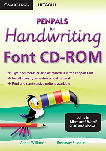 Penpals for Handwriting Font CD-ROM: Amazon.co.uk: Williams, Adrian ...