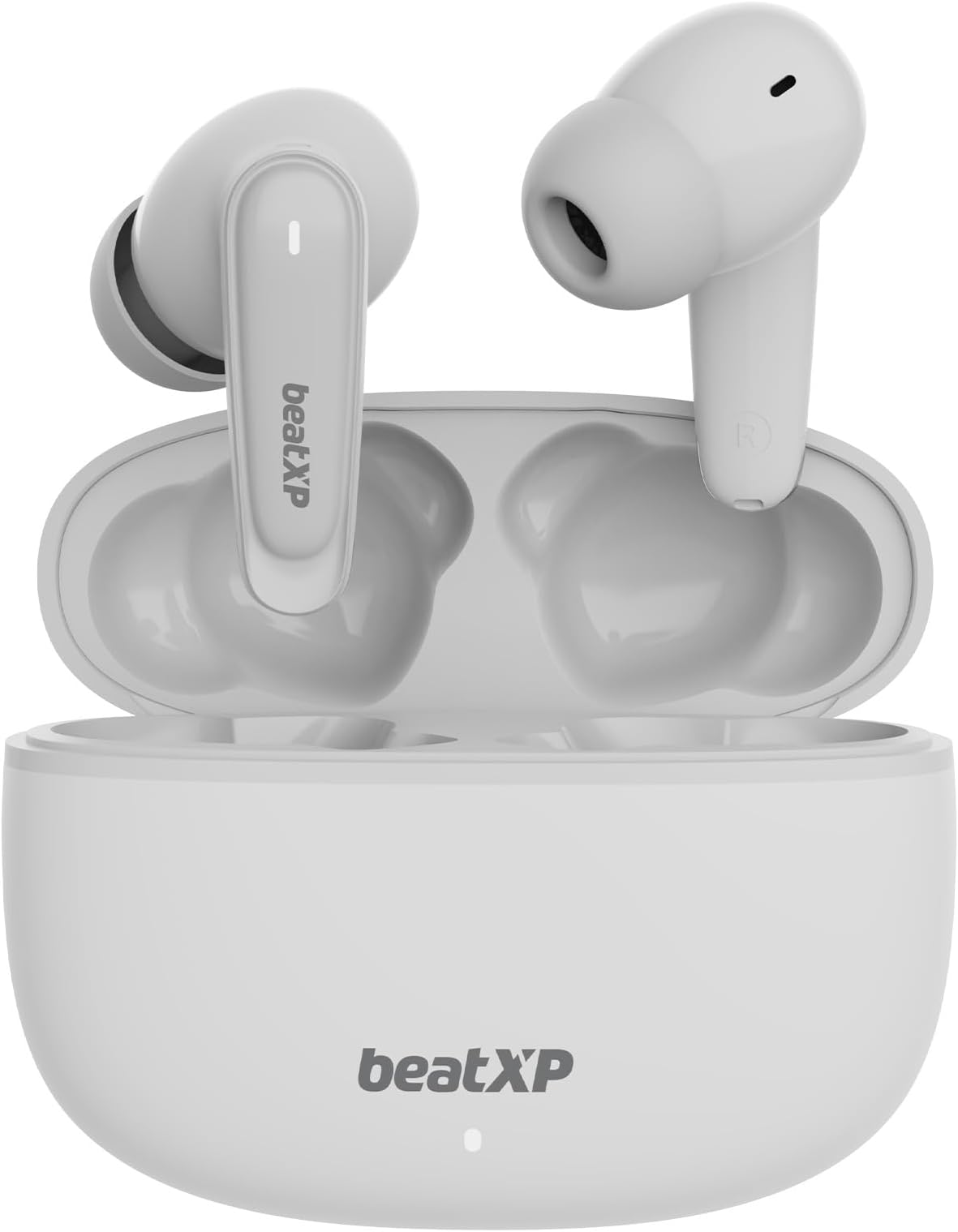 beatXP Tune XPods Bluetooth True Wireless in Ear Buds with 50H Playtime, Quad Mic ENC Tech, Low ...