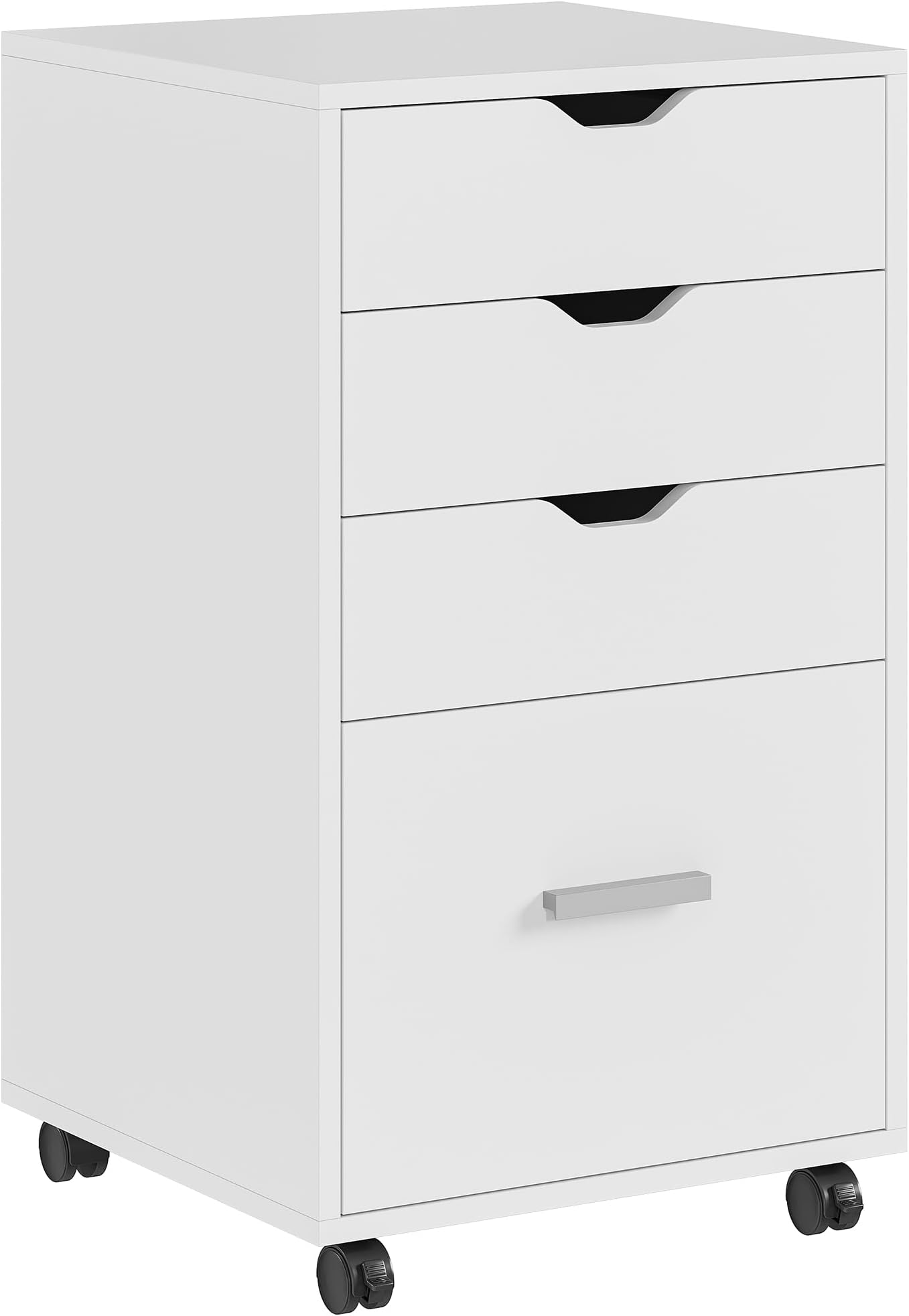 YITAHOME Mobile File Cabinet, 4-Drawer Filing Cabinets for Home ...