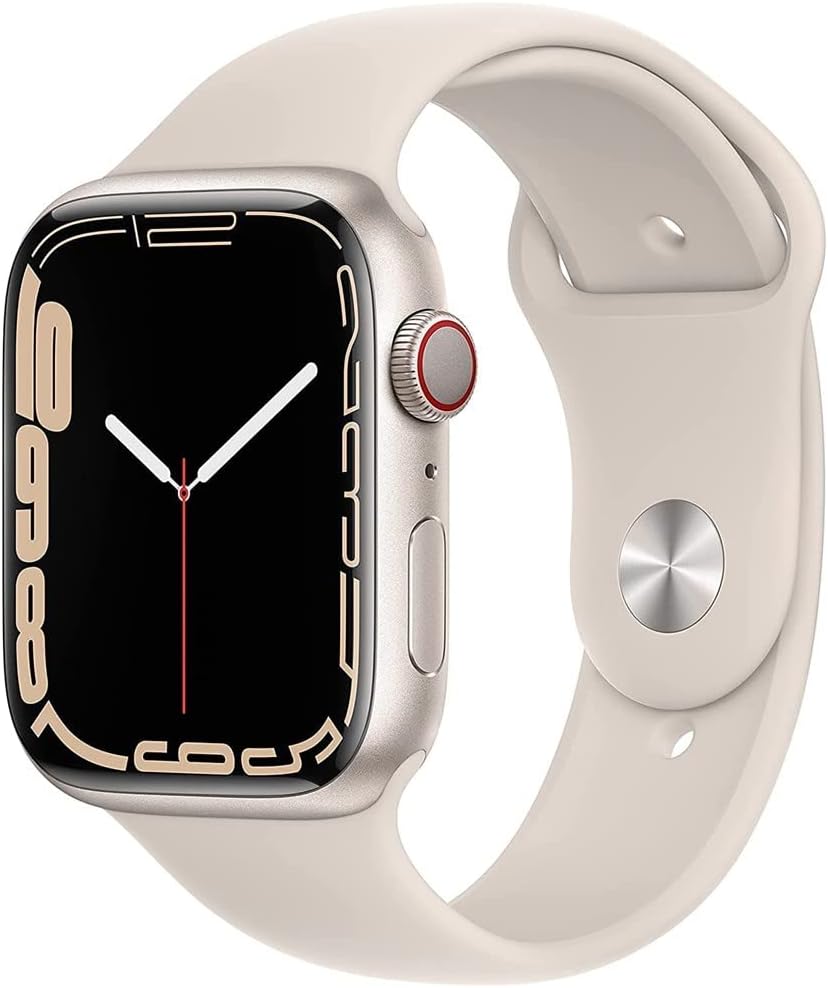 Amazon.com: Apple Watch Series 9 (GPS + Cellular 45mm) Midnight ...