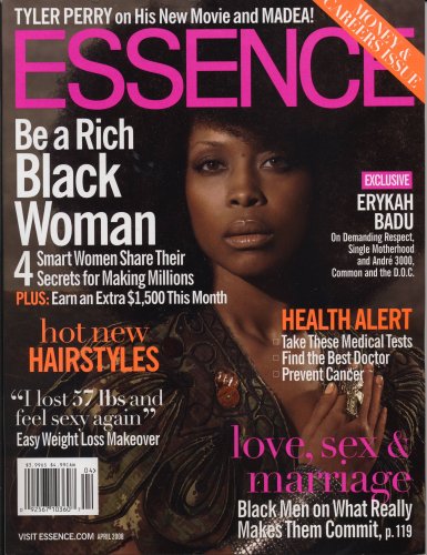 Essence, April 2008 Issue: Editors of Essence Magazine: Amazon.com: Books