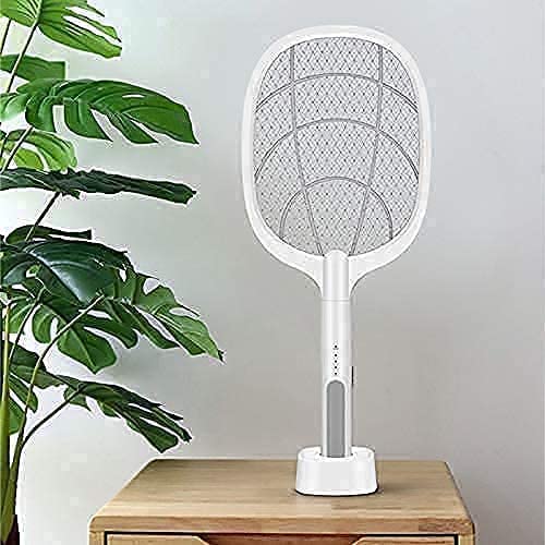 3 in1 Rechargable Mosquito Killer Racket Bat Handheld Electric Fly ...