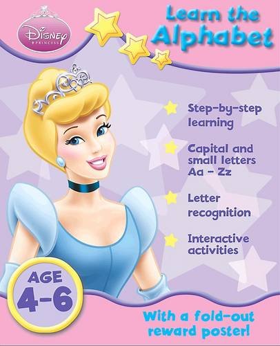 Disney Home Learning: Princess - Learn the Alphabet: Amazon.co.uk ...