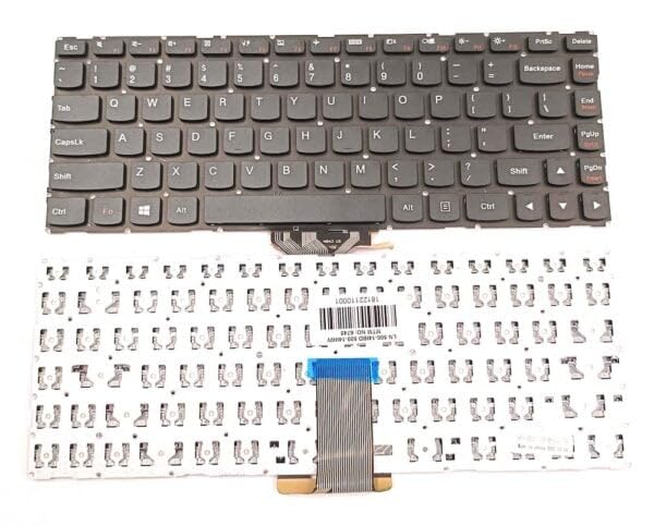 Laptop Keyboard Compatible for Lenovo Ideapad 500-14IBD, Yoga 500-14IHW ...