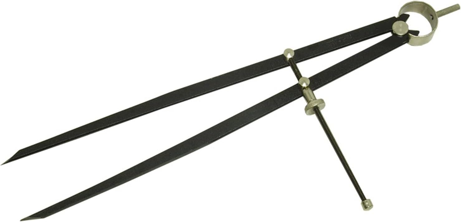 Moore and Wright 300mm/12inch Powder Coated Bow Spring Dividers-Moore ...