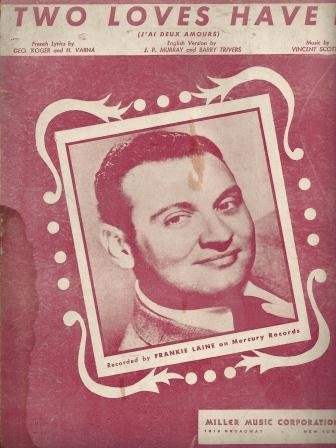 Two Loves Have I (J'Ai Deux Amours)): Vincent Scotto, Geo. Koger, H ...