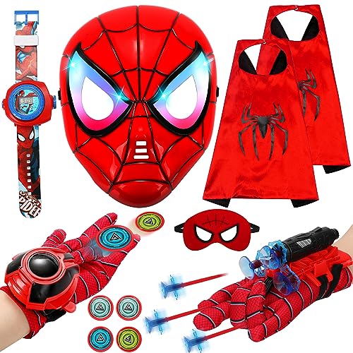 OGPIGGJA Kids Capes and LED Mask Set - Costumes Cosplay for - Want It All