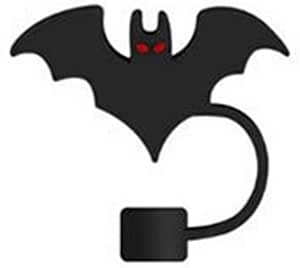 Amazon.com: Halloween Straw Cover Cap for Stanley Cup,Cute Bat Straw ...